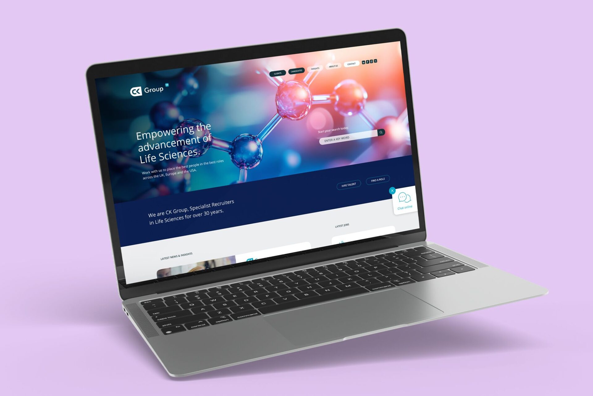 CK Group | Life Sciences Recruitment Brand | CRUSH